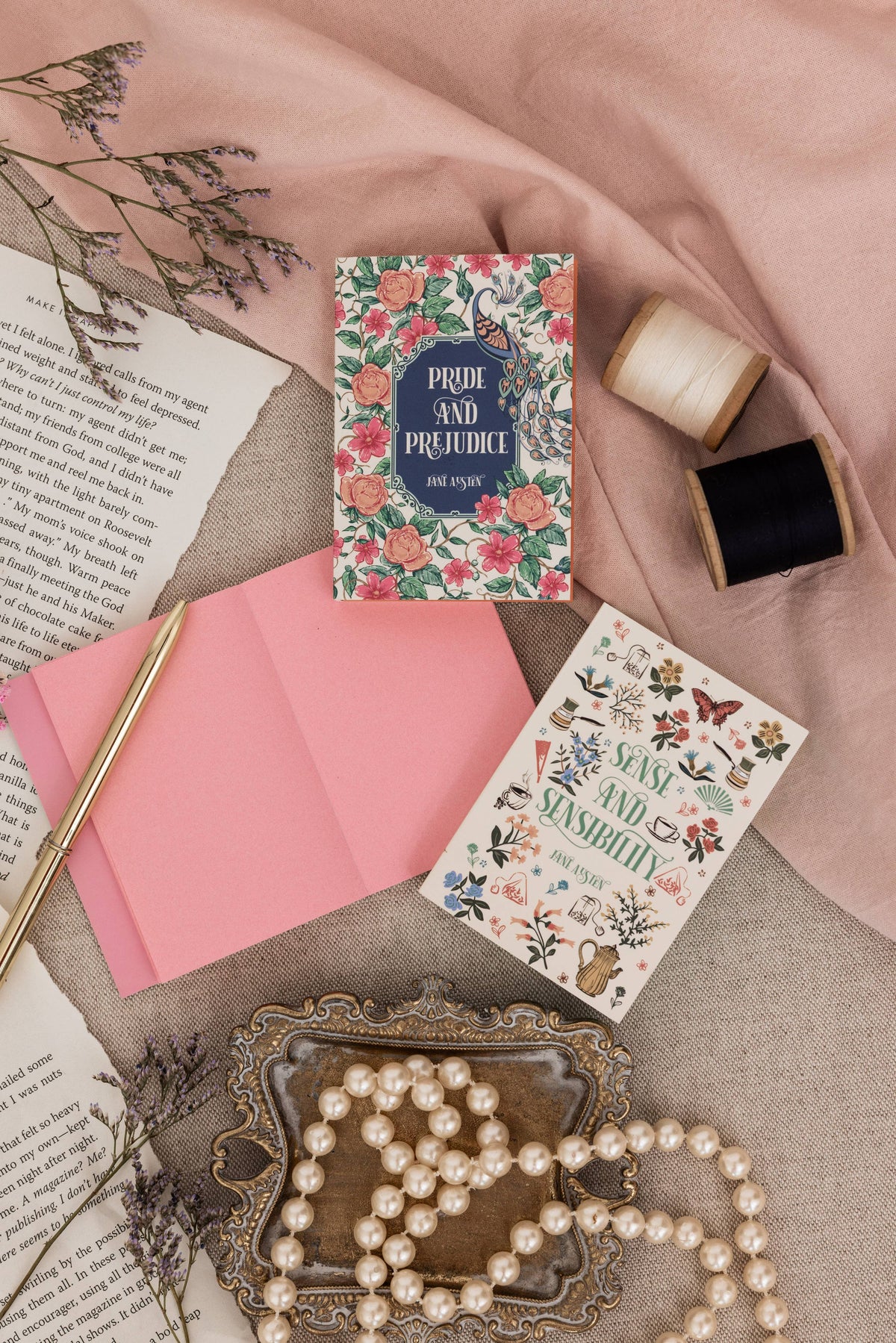 Mini Book Notepad Set, Jane Austen – Bexa Boutique